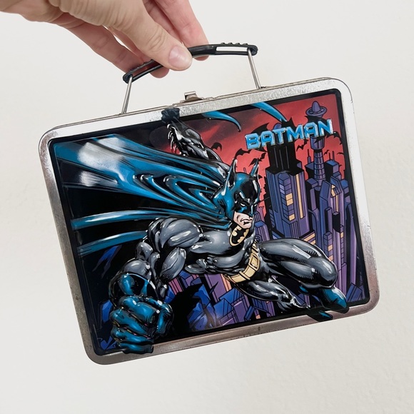 Batman | Bags | Batman Comic Art Style Metal Lunch Box | Poshmark